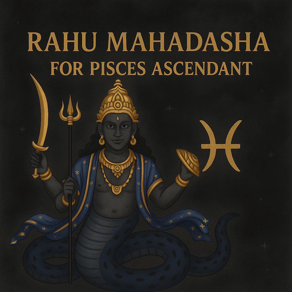 Rahu Mahadasha Effects Through Each House Of Pisces Ascendant