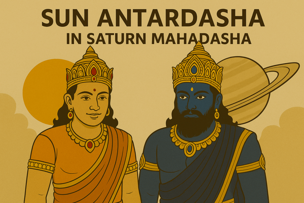 Effects Of Sun Antardasha In Saturn Mahadasha (Saturn-Moon Period)